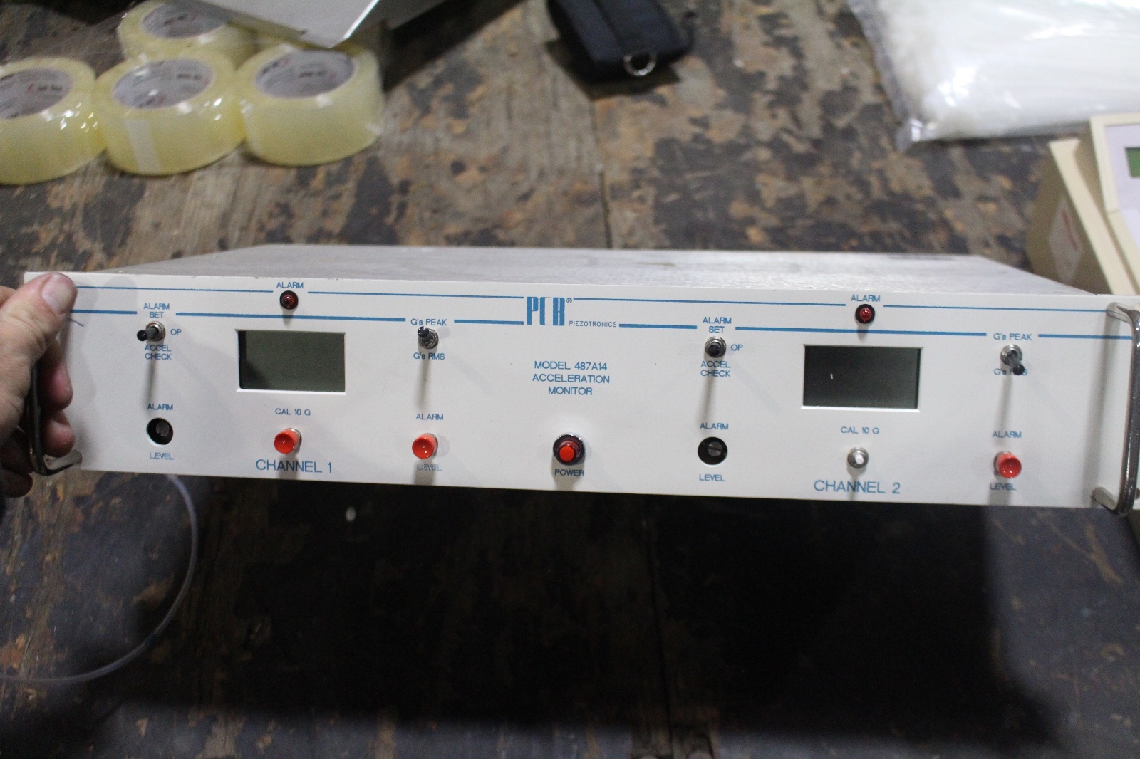 PCB Piezotronics 487A14 ACCELERATION MONITOR | eBay