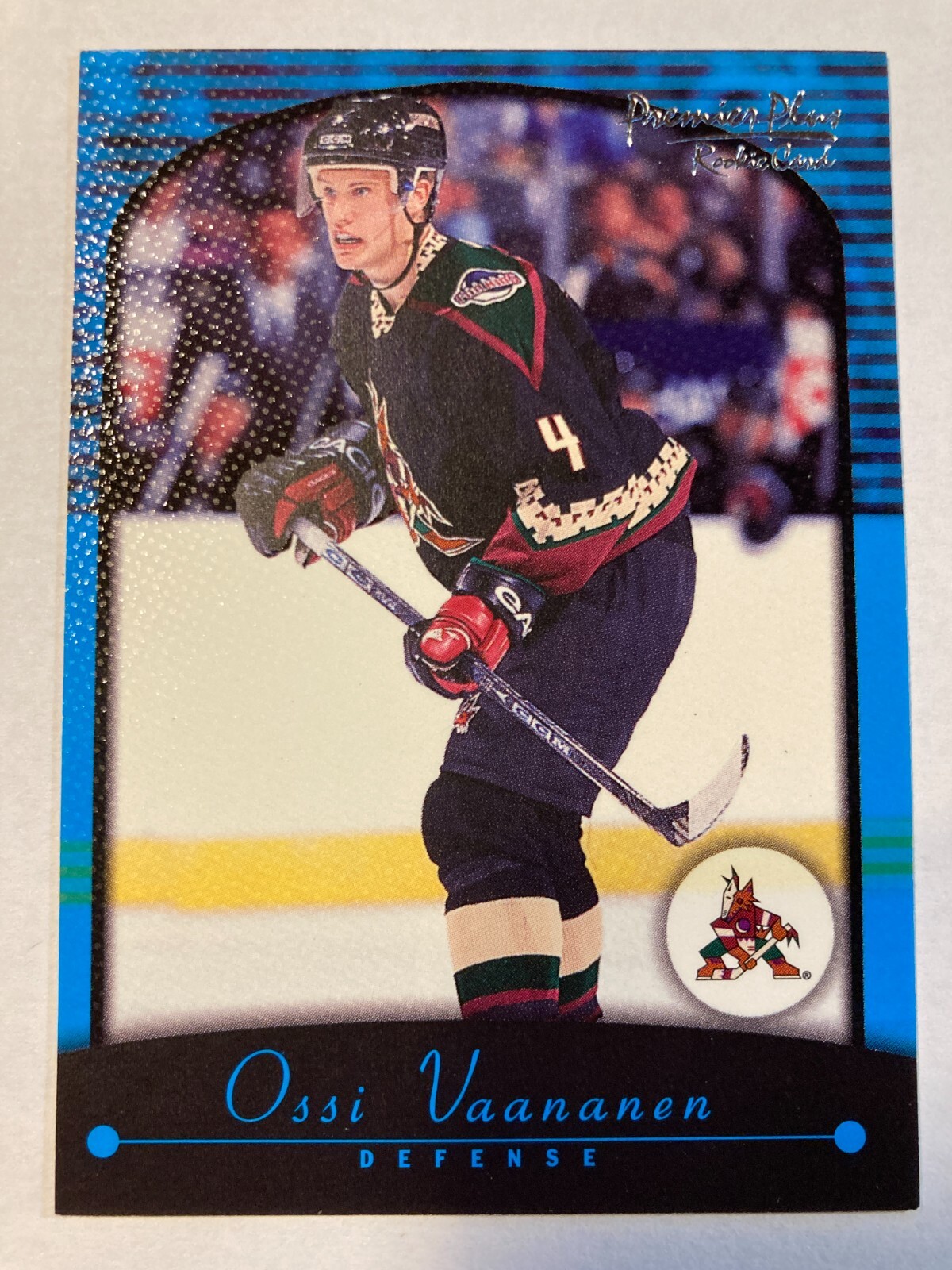 2000-01 Topps Premier Plus - OSSI VAANANEN #116 Arizona Coyotes Rookie ...