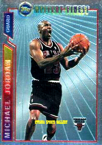 1996-97 TOPPS MYSTERY FINEST BORDERED MICHAEL JORDAN M14 (12V20) | eBay