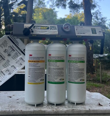 3M Commercial Restaurant Beverage Ice Water Filtration Manifold System ...