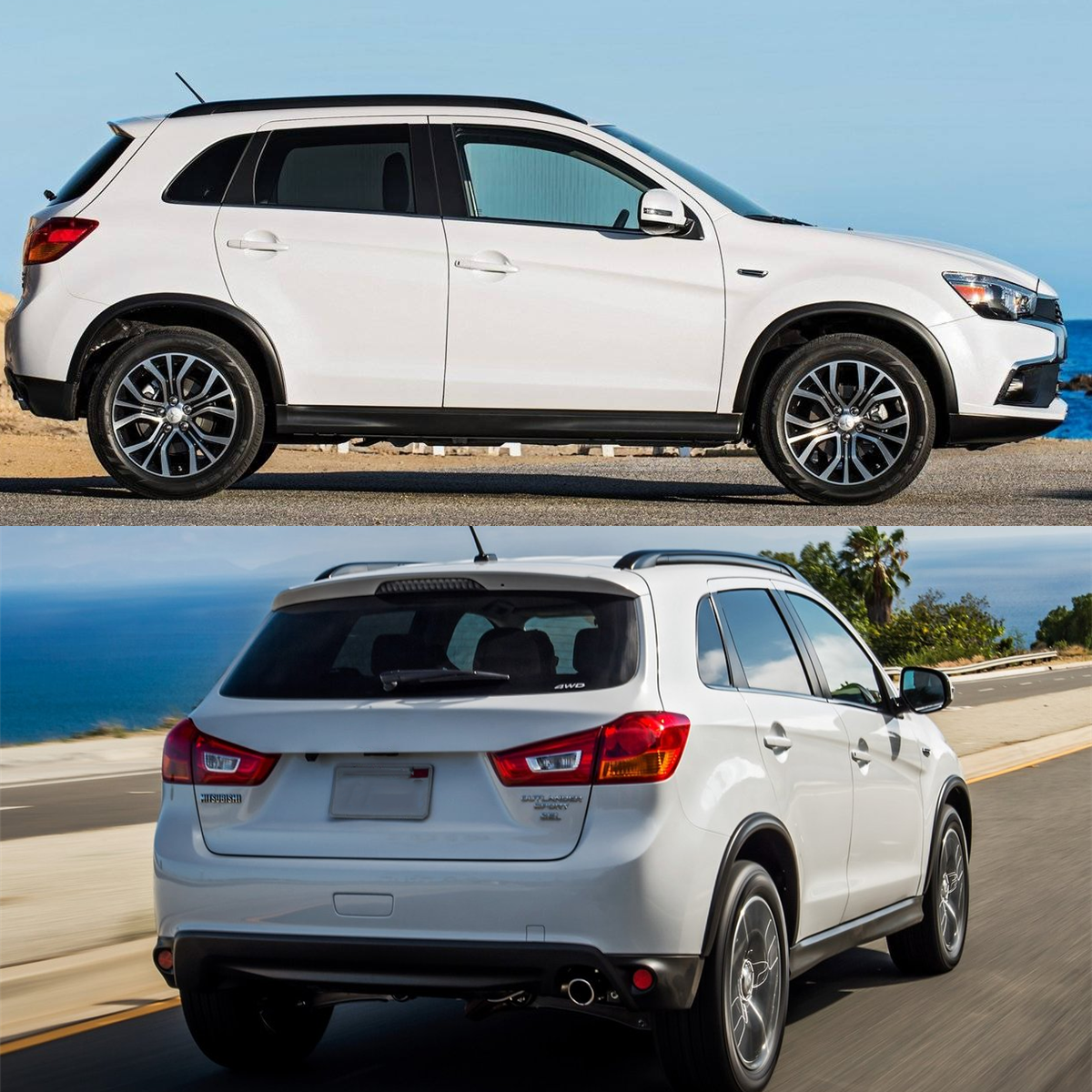 RH Side Rocker Panel Trim Molding Side Skirt For Outlander Sport RVR ...