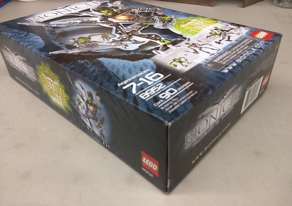 LEGO Bionicle 8952 Mutran & Vican NEW! RARE! Makuta Figure Tridax Pod ...