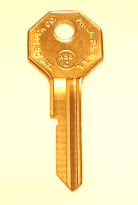 Taylor X98C B42 Uncut Car Key Blank fits 1968 Buick Cadillac Chevrolet ...