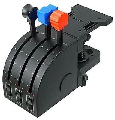 Logitech Flight Simulator Throttle Quadrant for Multi-Engine... [945 ...