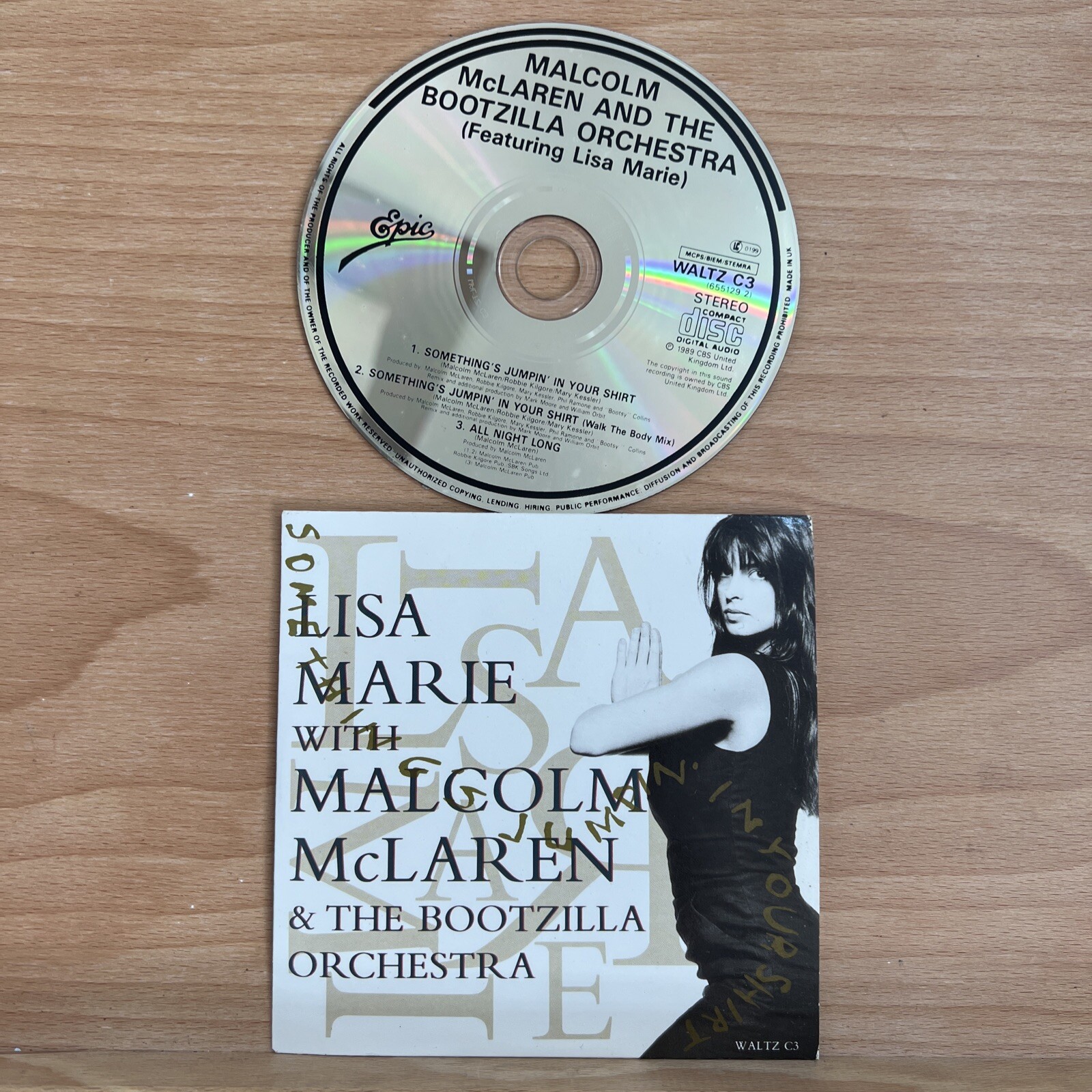 Lisa Marie Something's Jumpin' in Your Shirt CD Id5783z for sale online ...