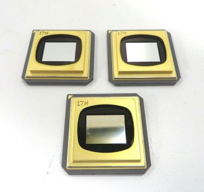 Lot of 3 DMD Chip S1410-9030 - S1410-9031 - S1410-9032 For Christie DS+ ...