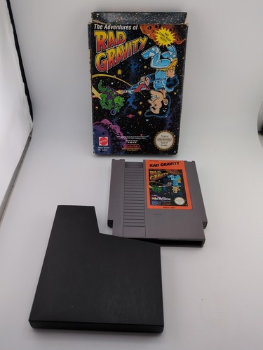 Boxed Nintendo Entertainment NES The Adventures of Rad Gravity - No ...