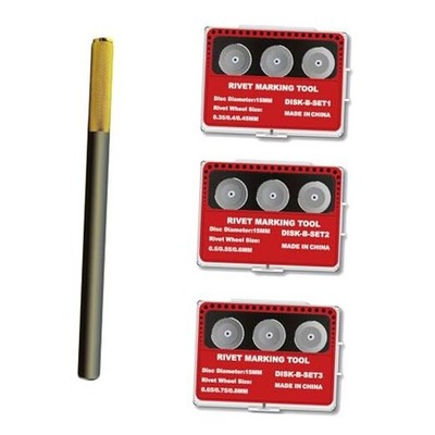 3 Set Model Rivet Maker Tool with Handle for Model Hobby Craft Building ...