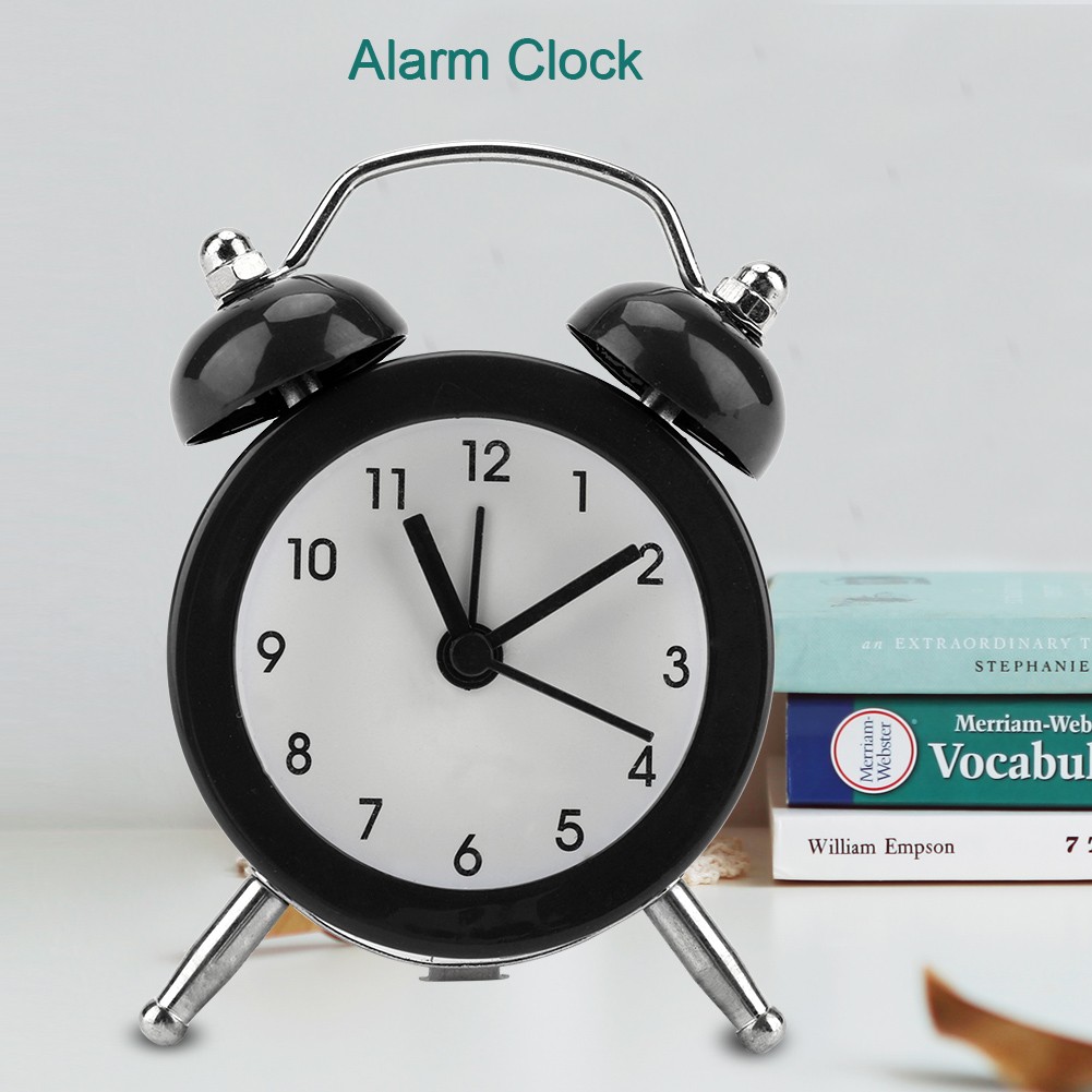 3Inch Portable Fashion Mini Metal Digital Alarm Clock with Battery ...