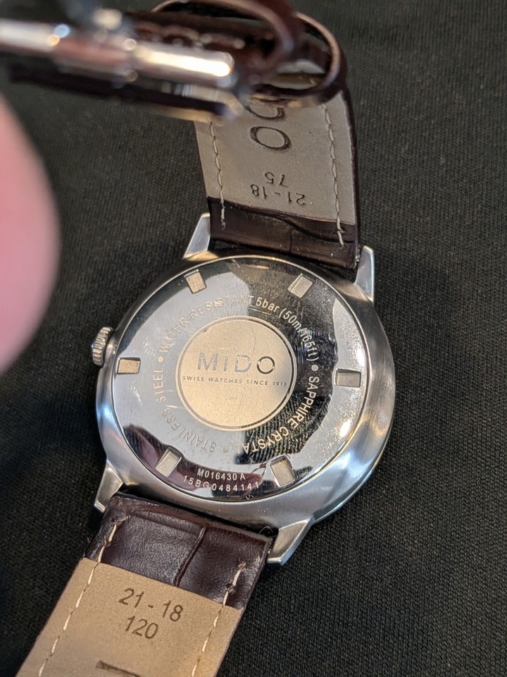 MIDO Commander II Automatic Silver Dial Men's Watch M016.430.16.031.80 ...