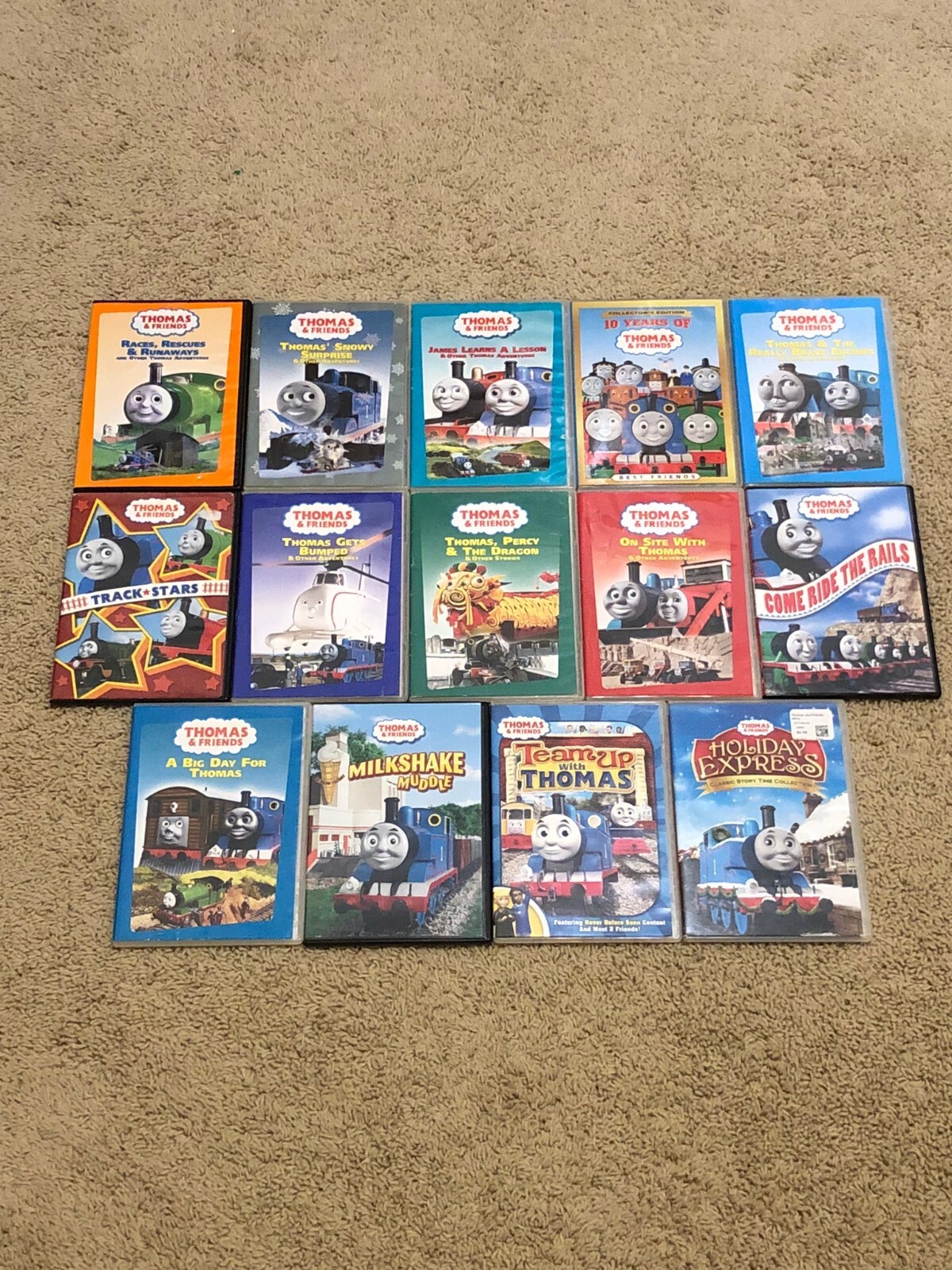 Thomas And Friends DVD (Lot Of 14) All | Grelly USA