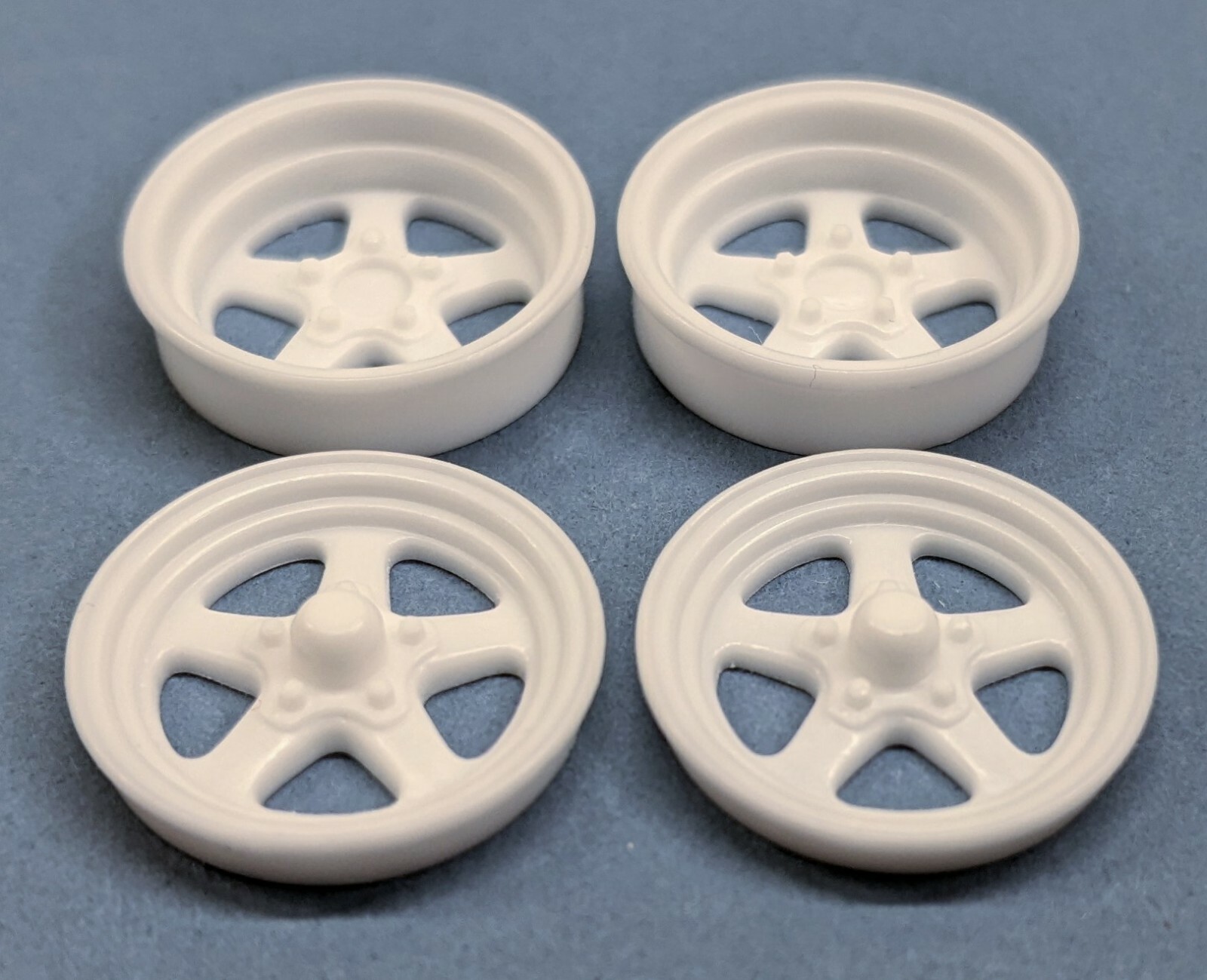 Resin 1/25 Weld Pro Star Wheel Set - Narrow Front & Wide Rear | eBay