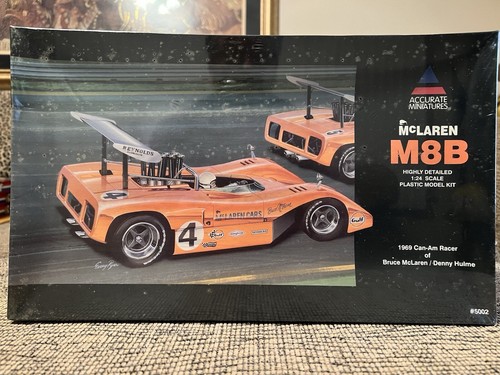 Accurate Miniatures McLaren M8B Highly Detail Kit 1:24 scale MISB | eBay