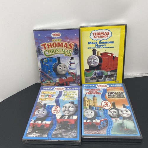 Lot Of 4 New Thomas & Friends DVDs ~ 2 Are Double Feature ~ All Factory ...