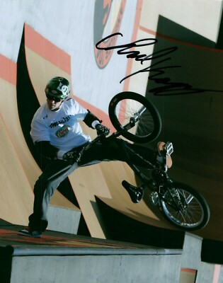 Chad Kagy BMX X-Games Hand Signed 8x10 Autographed Photo COA 1 | eBay