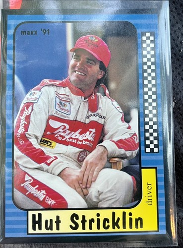 1991 Maxx Update HUT STRICKLIN Driver Goodyear Winston #12 of 240 ...
