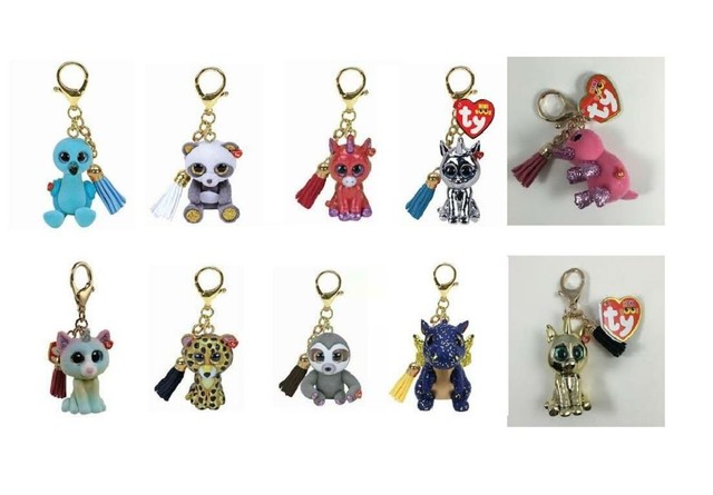 Ty Mini Beanie Boos Series 2 Precious The Dog Vinyl Figure Hand Painted ...