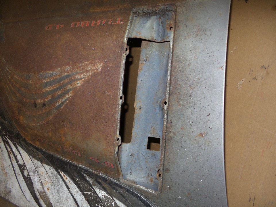 Rusty 80-81 Turbo Trans Am Metal Hood Original GM Turbo Style 1980 1981 ...