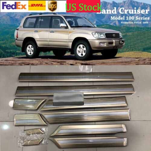 For Toyota Land Cruiser LC100 4700 98-07 10X Car Door Anti-collision Strip Trims | eBay