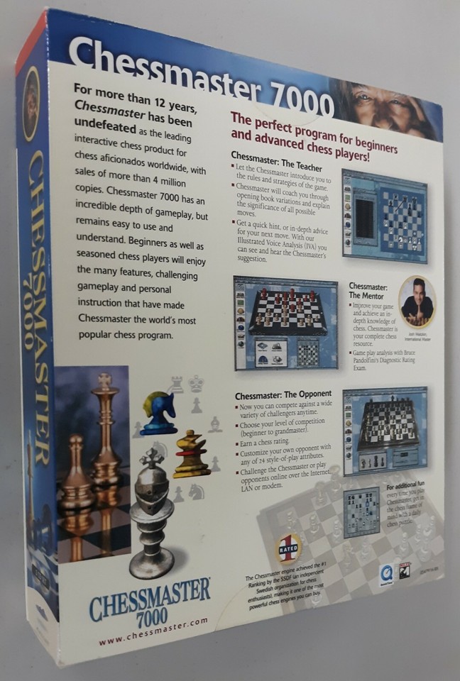 SEALED Chessmaster 7000 by Mindscape Big Box CD-ROM Windows IBM-PC 1999 chess 16685054795| eBay