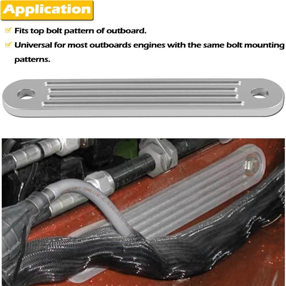 TSP-1 Marine Transom Support Plate & TSP-2DP Support Plate 12" x 2 ...