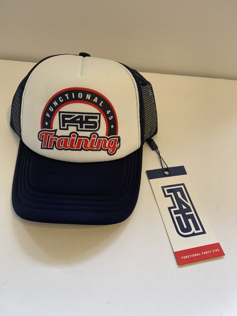 Functional 45 F45 Training Trucker Hat Baseball Cap One Size Snapback ...