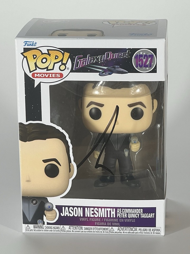 Tim Allen Signed Autograph Jason Nesmith Funko Pop Galaxy Quest 1527 ...