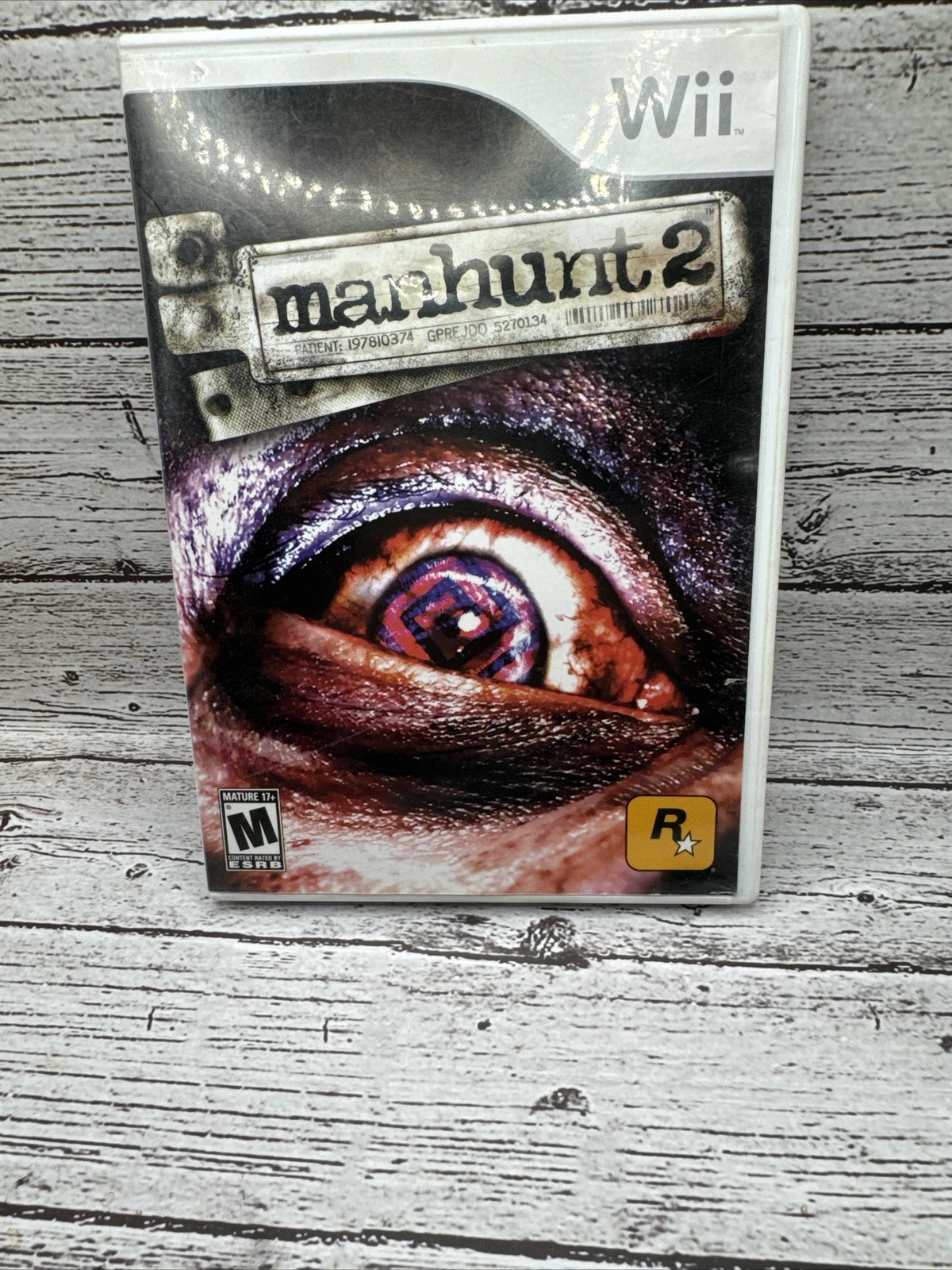 Manhunt 2 Nintendo Wii 2007 Game Complete 710425341632 | eBay