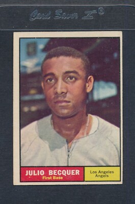 1961 Topps #329 Julio Becquer Angels VG/EX *5057 | eBay Australia