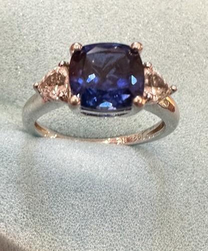 Estate Jewelry - Vintage RL Co Princess Cut 925 Sterling Silver ...