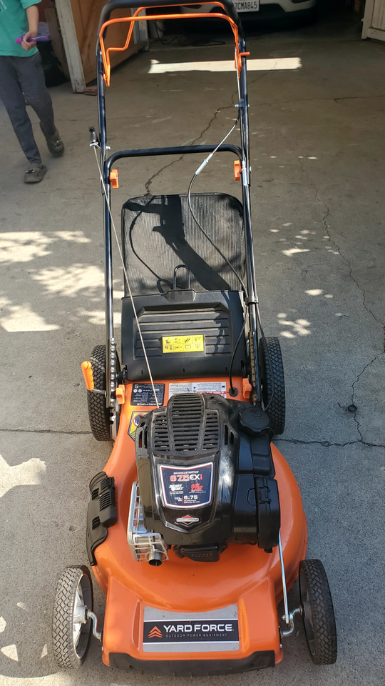 Yard Force Lawn Mower Outdoor Power Equipment Barely Used Need Oil Change | eBay