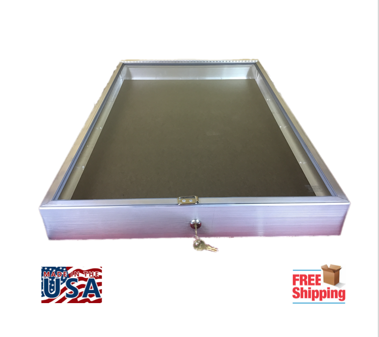Outdoor Aluminum Display Cases 36 X 48 Outdoor Menu Display Case