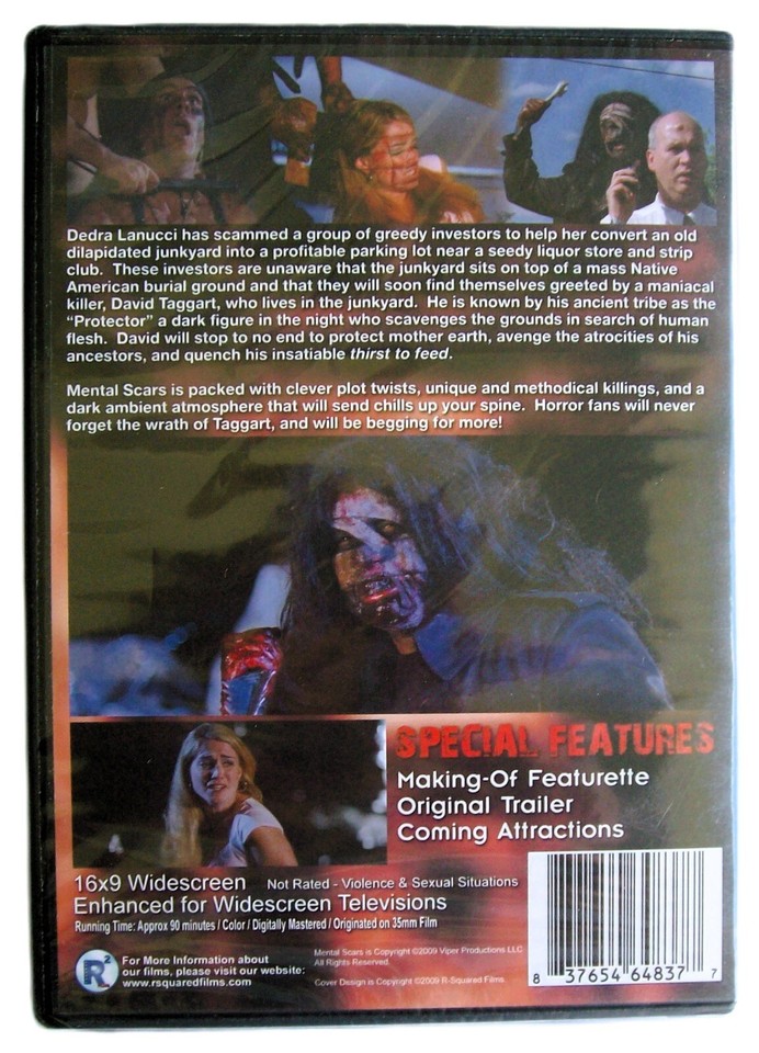 Mental Scars: Wounds That Never Heal (DVD, 2009, ALL REG.) Sonny Landham 837654648377| eBay
