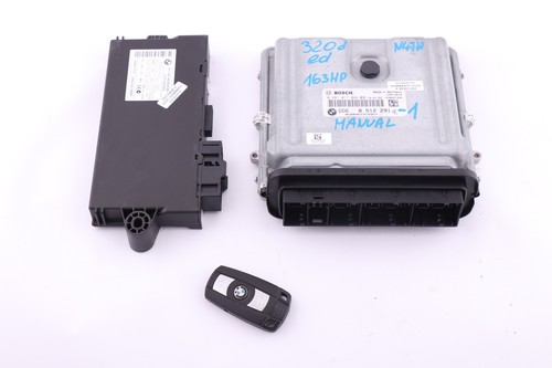 BMW 3 Series E90 E91 LCI N47N 320ed 320d ed ECU KIT DDE CAS 3 Key ...