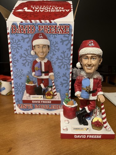 David Freese Santa Bobblehead Springfield Cardinals STL 2024 | eBay