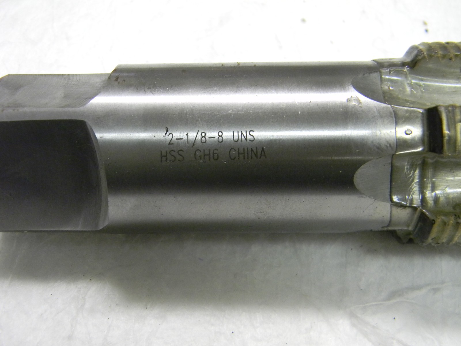 Interstate Straight Flute Standard Hand Tap 2-1/8 - 8 UNS H6 04879508 ...