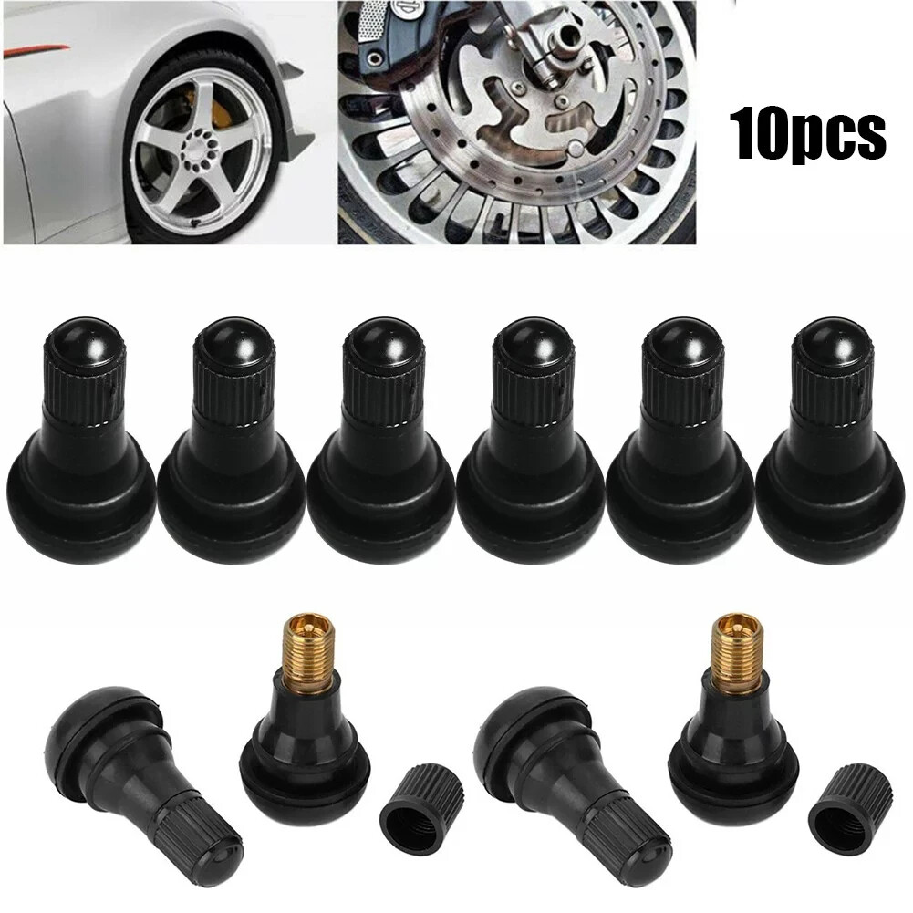 10pcs TR412 Tire Rubber Valve Stem For ATV Lawn Mower Garden Tractor ...