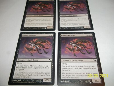 Faerie Macabre Shadowmoor x4 LP | eBay