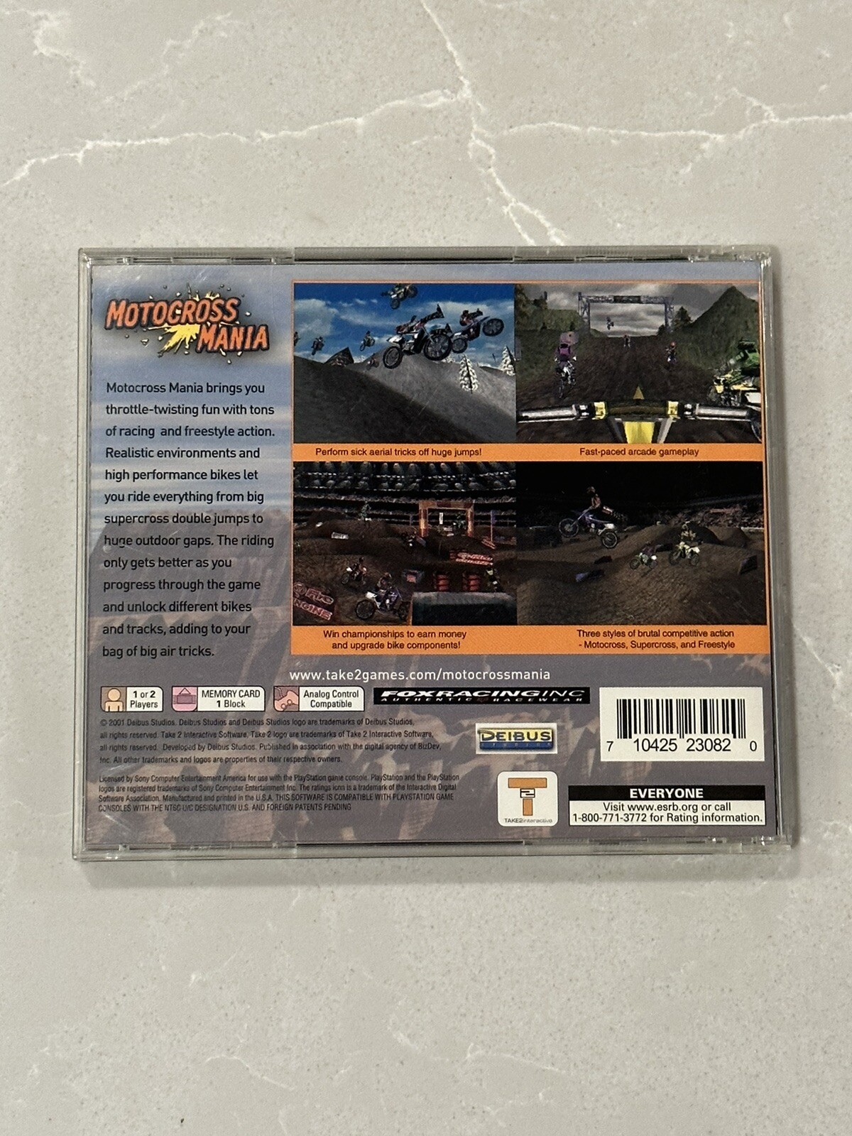 Motocross Mania (Sony PlayStation 1) PS1 Complete CIB 710425230820| eBay