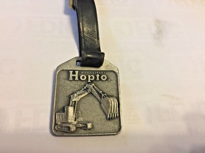 VINTAGE HOPTO Excavator WATCH FOB with Strap | eBay