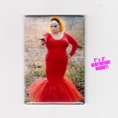 DIVINE - PINK FLAMINGOS 2" x 3" MAGNET (vintage movie poster john ...