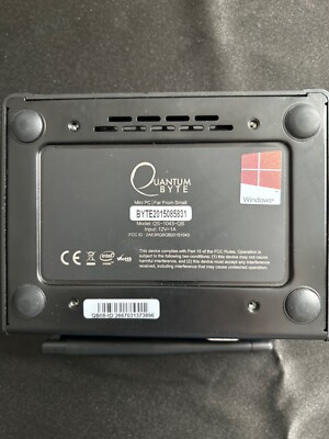 Azulle Quantum Byte Mini Desktop Atom QS-1043-QB UNTESTED POWER ON | eBay