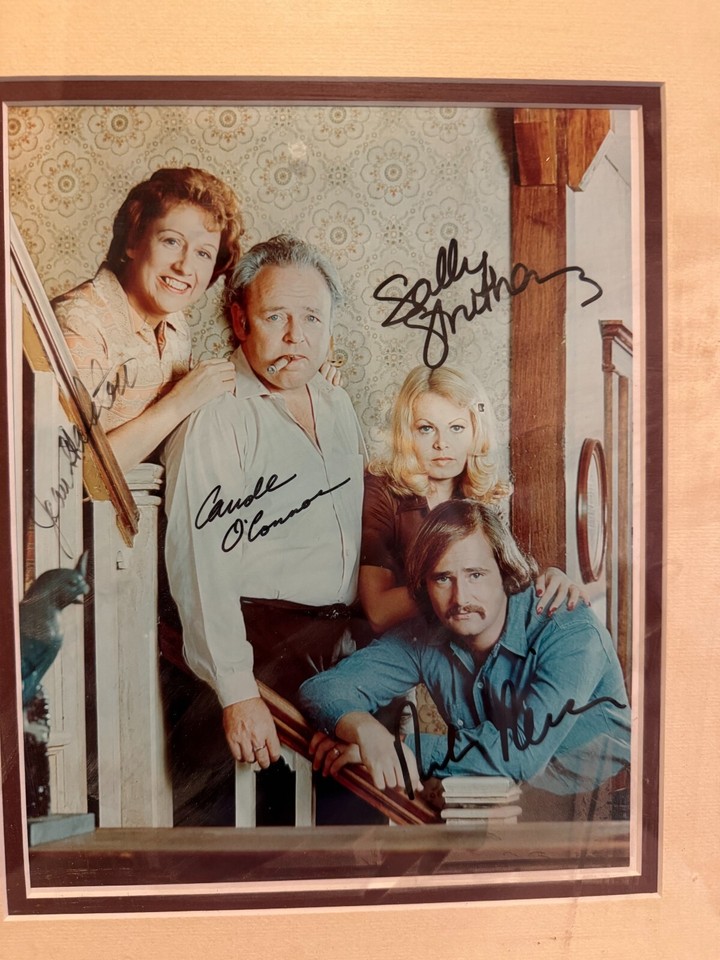 "All in the Family" Cast Signed Framed Color Photograph | eBay