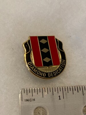 Authentic US Army 39th Finance Battalion DI DUI Unit Crest Insignia V ...