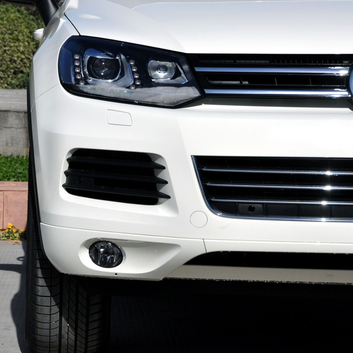 Front Bumper Tow Hook Cover Cap For VW Touareg 2011-2014 7P6807185 ...