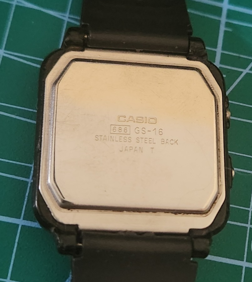 Casio GS-16 "SPACE WARRIOR" - Vintage Game Watch from the 1980s | eBay