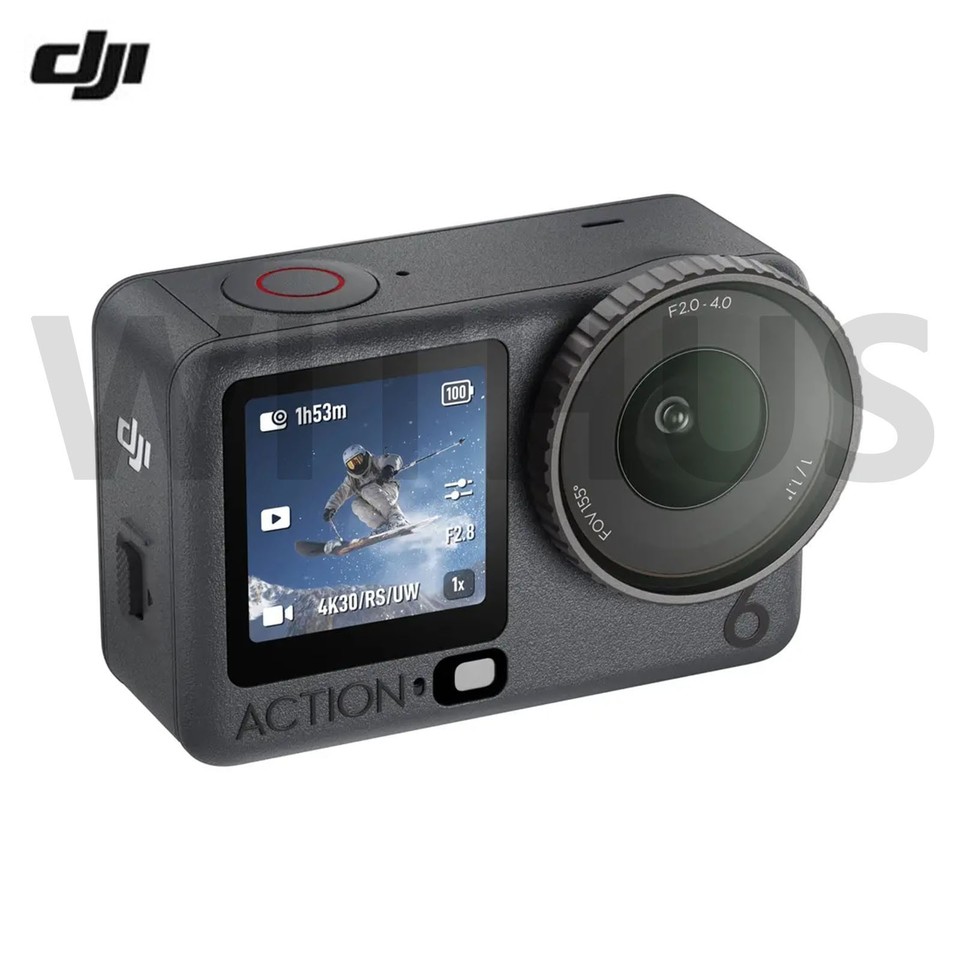 DJI Osmo Action 6 Essential Combo - 4K OLED Variable Aperture Action ...