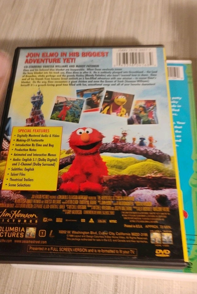 Sesame Street DVD Lot of 7: ABCs with Elmo, Follow That Bird, Elmo ...