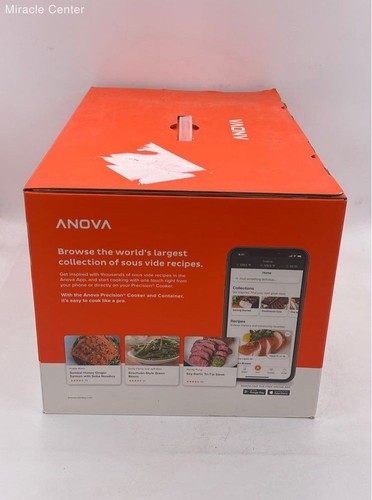 SousVide Anova Precision Cooker Kit With Clear Container and Lid Wifi ...