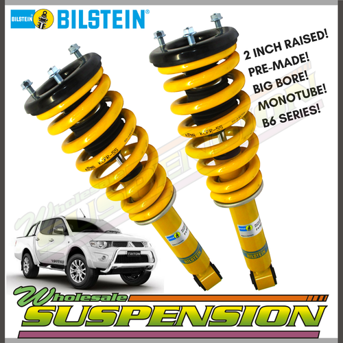 MITSUBISHI TRITON 4WD ML MN 7/06-ON FRONT BILSTEIN STRUTS & COIL ...